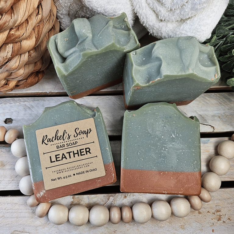 Leather Bar Soap - Rachel's Soap